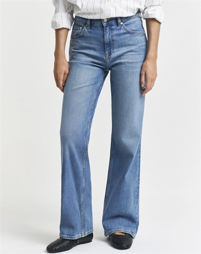 Gant - Slim Flare Jeans - Slim Light Blue
