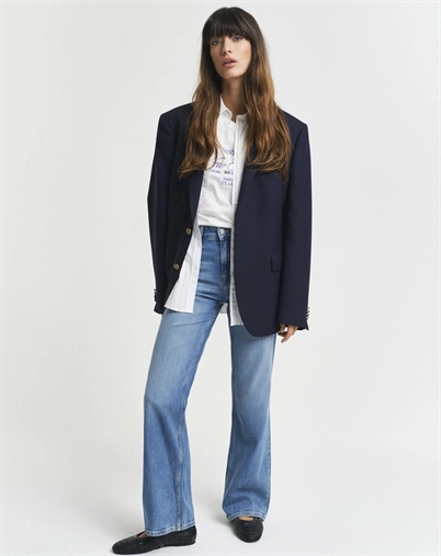 Gant - Slim Flare Jeans - Slim Light Blue